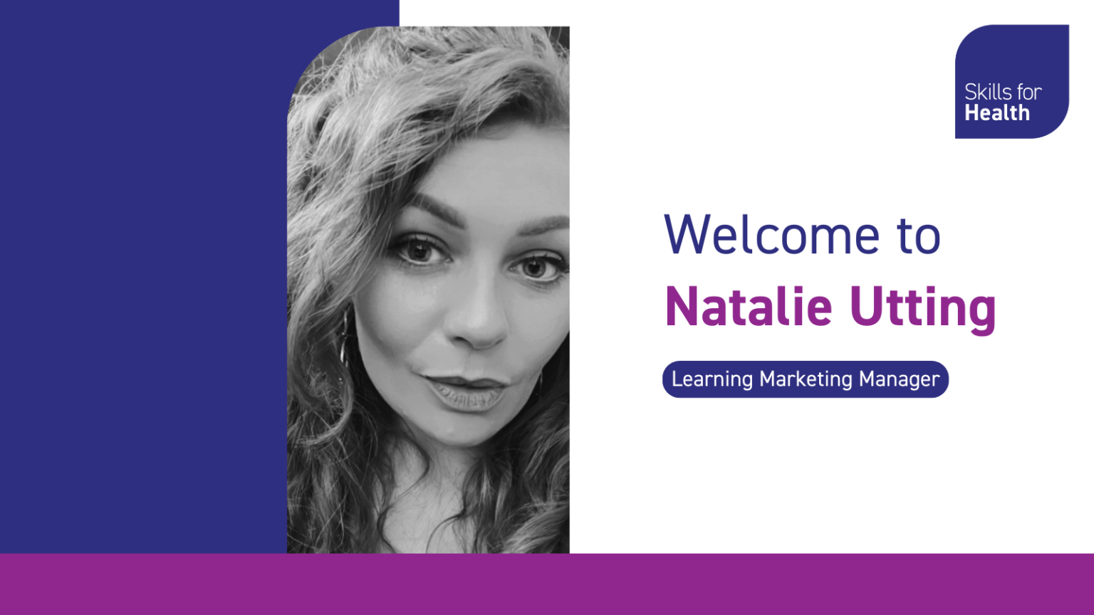 Natalie Utting joins Skills for Health team as Learning Marketing ...